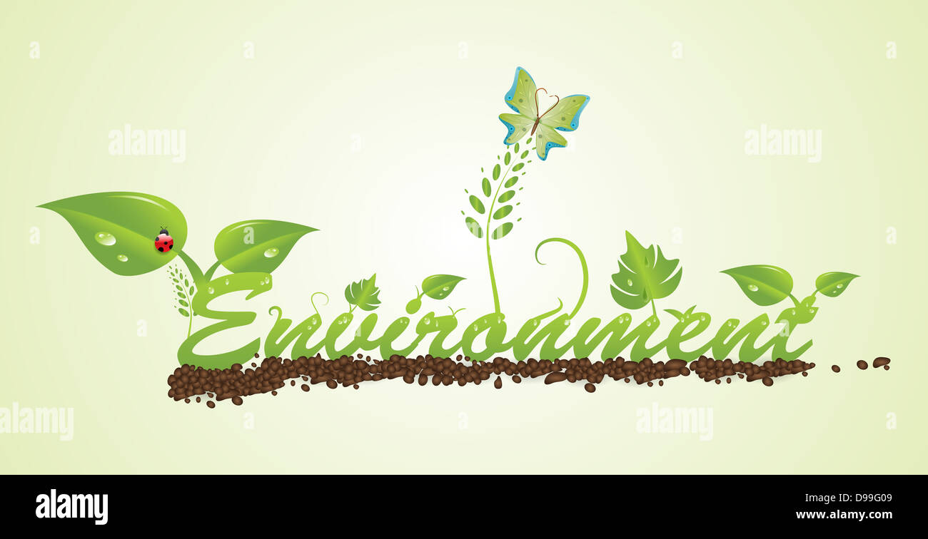 Concept Environment Text Stock Photo - Alamy