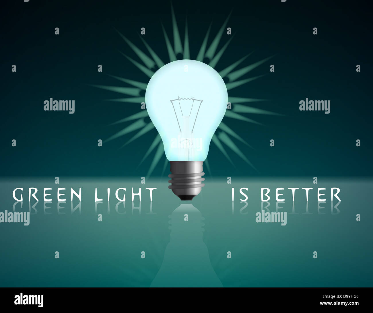Green light at green background. It gives an ecological message Stock ...