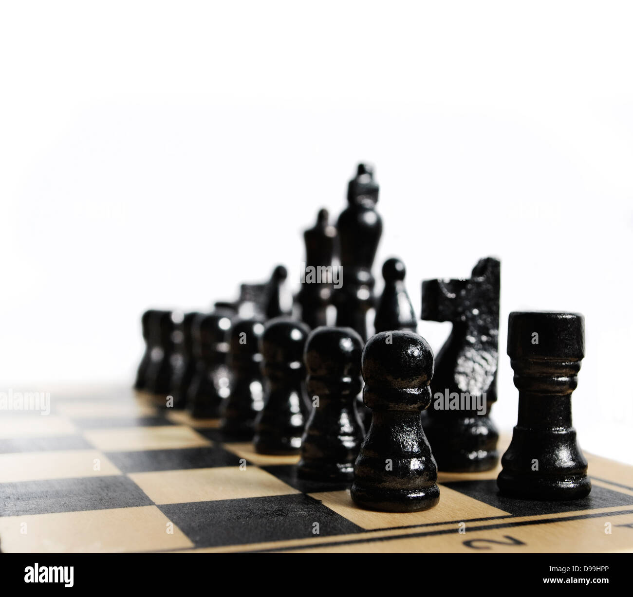 Vintage chess pieces isolated hi-res stock photography and images - Alamy