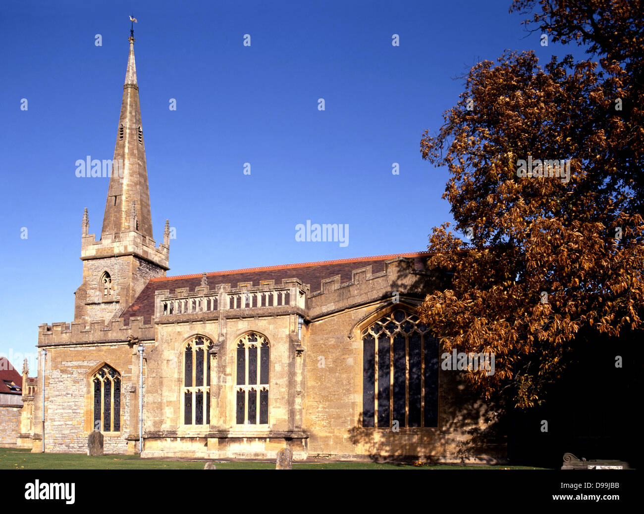 Saints anglican church evesham worcestershire hi-res stock photography ...
