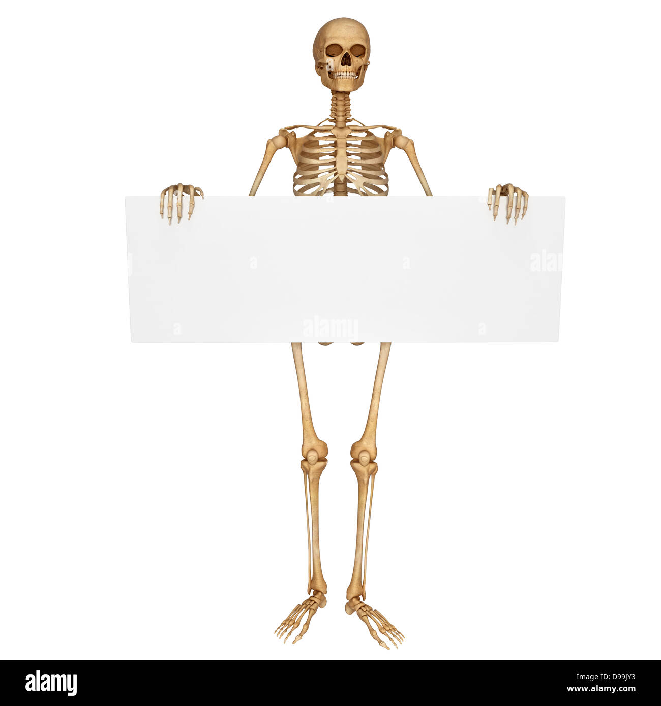 Skeleton standing near sign hi-res stock photography and images - Alamy