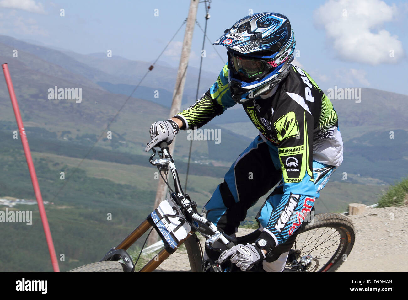 Mickael Pascal Evil CK Racing Evian Stock Photo - Alamy