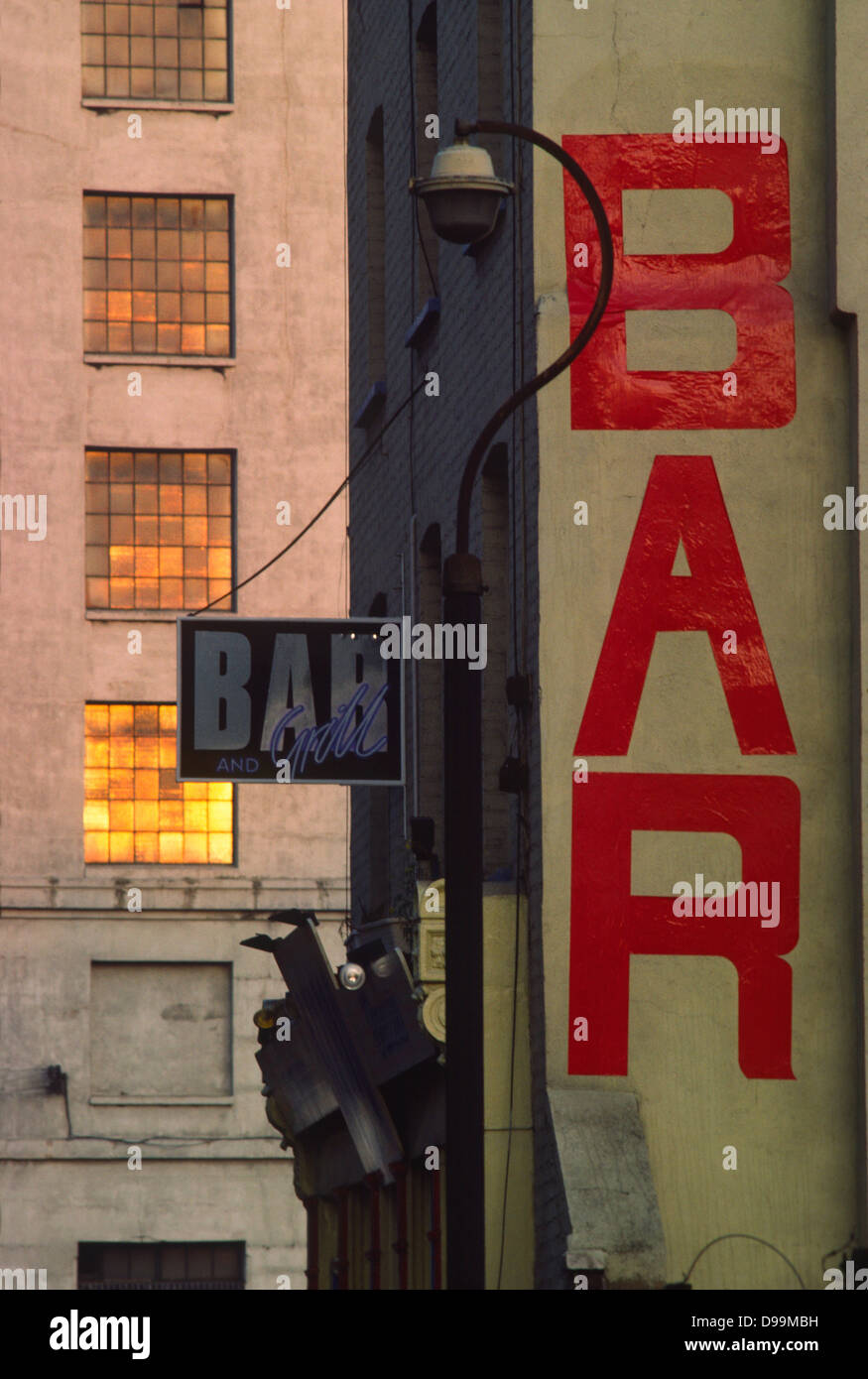 1980s london city bar hi-res stock photography and images - Alamy