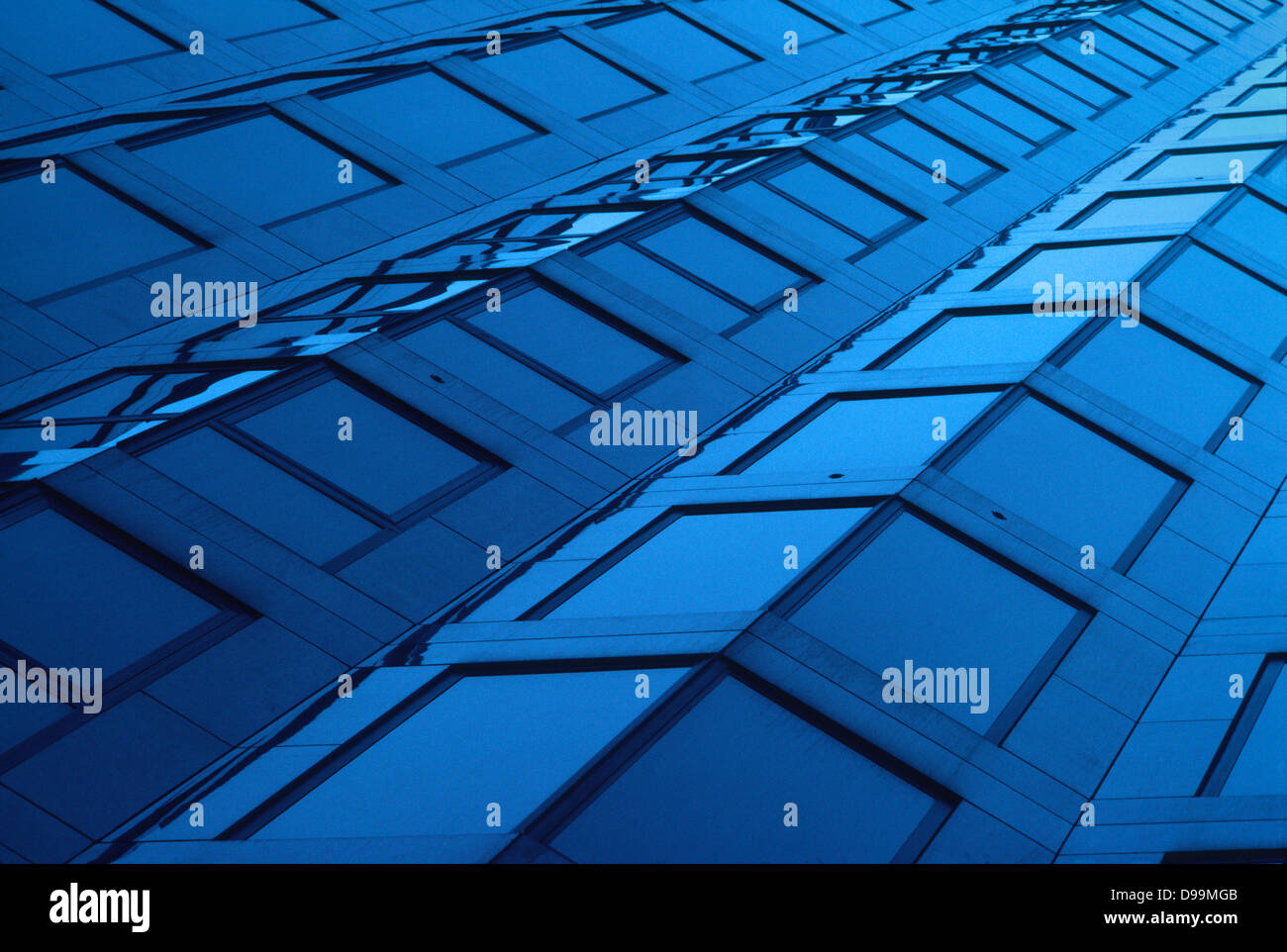 Detail of office windows in Victoria Street, London Stock Photo - Alamy