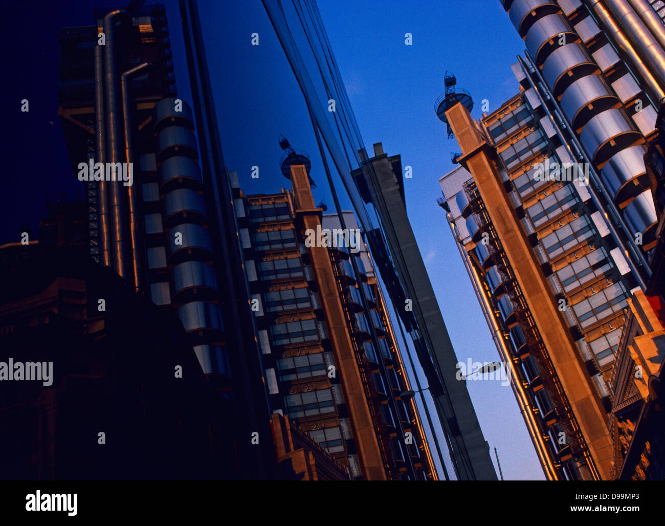 The Lloyd's building or, Inside-Out Building, home of the insurance ...