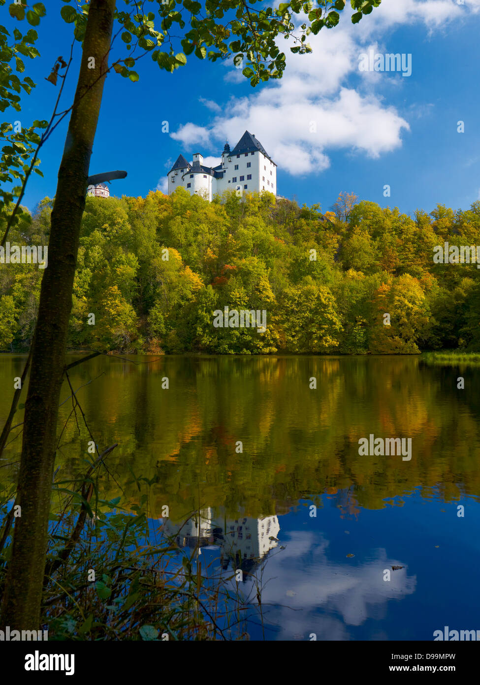 Burgk Castle, Thuringia, Germany Stock Photo - Alamy