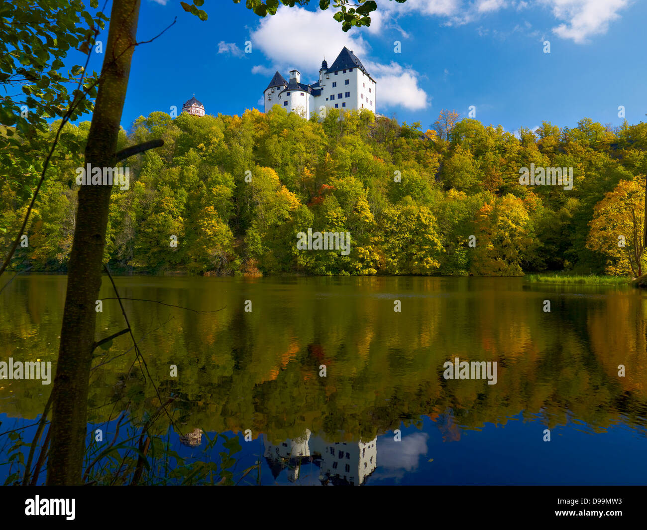 Burgk Castle, Thuringia, Germany Stock Photo - Alamy