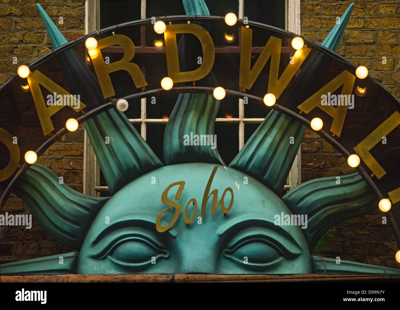 Soho greek street london hi-res stock photography and images - Alamy