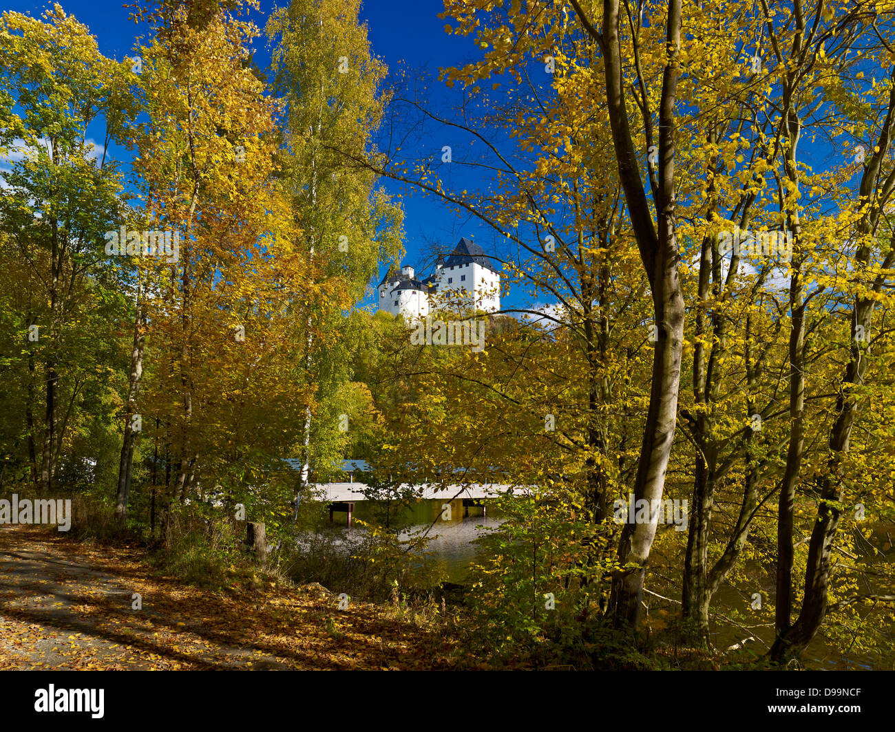 Burgk Castle, Thuringia, Germany Stock Photo - Alamy