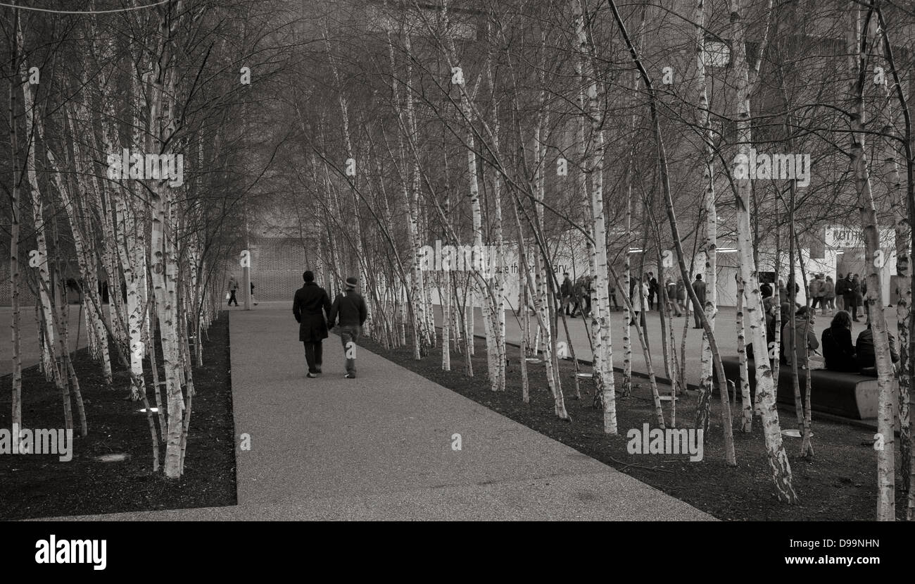 London tate modern birches hi-res stock photography and images - Alamy