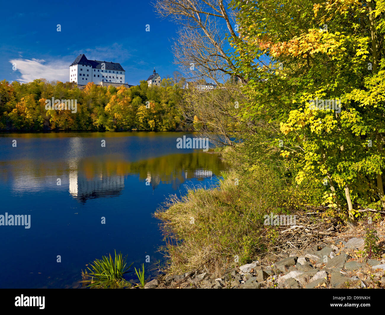 Burgk Castle, Thuringia, Germany Stock Photo - Alamy