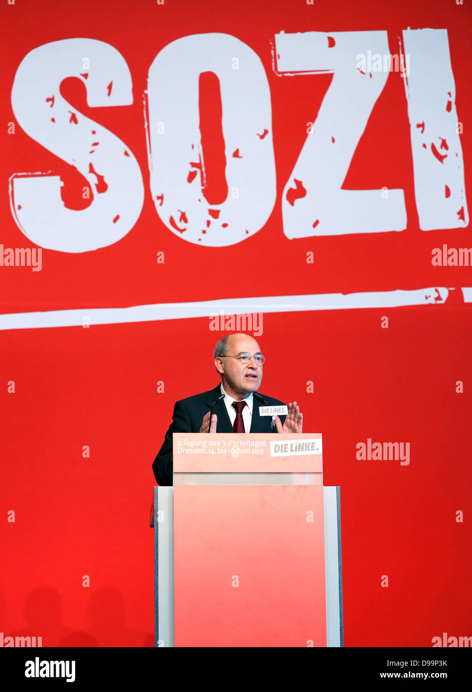 The Left Party parliamentary group chairman Gregor Gysi is pictured at ...