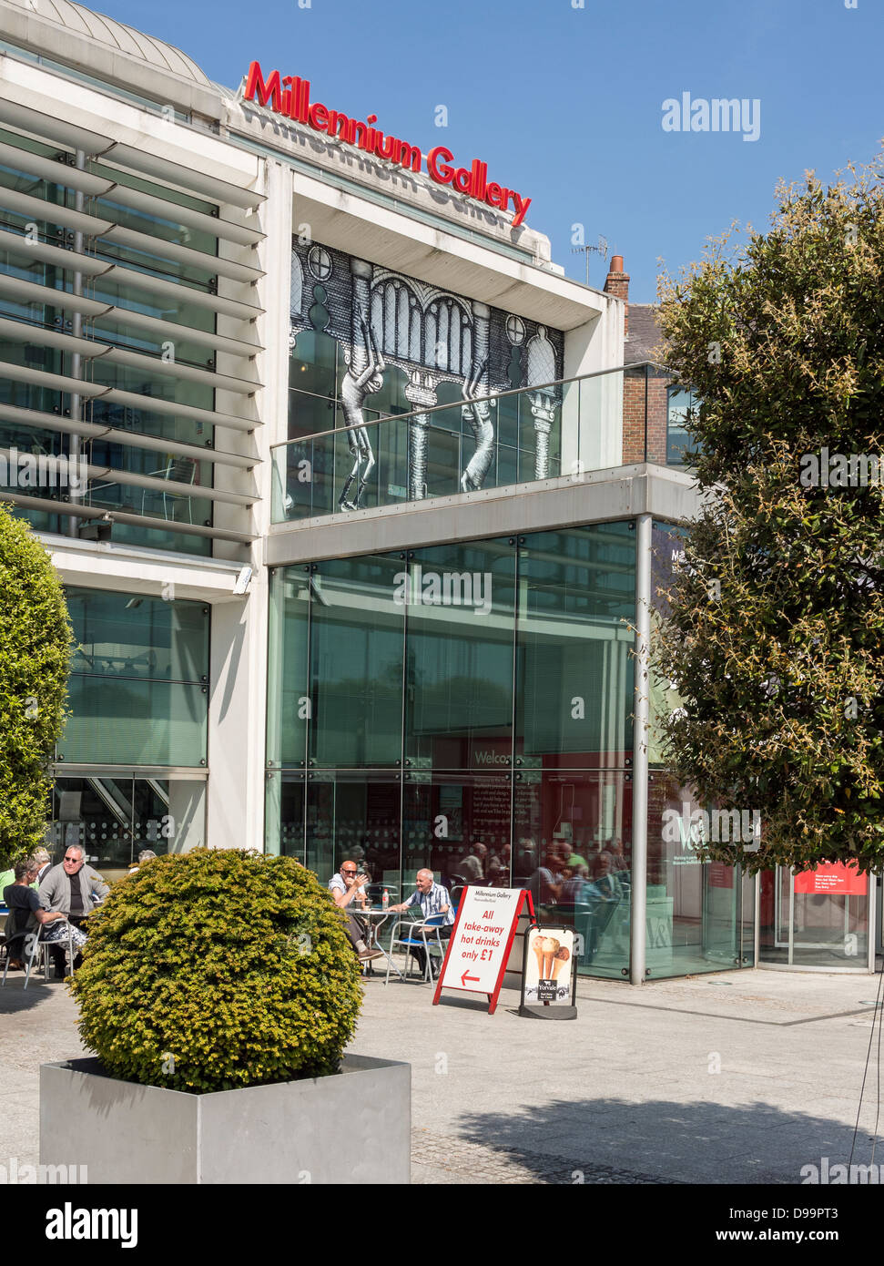 The Millenium Gallery in Sheffield city centre UK and opened in 2001 as ...