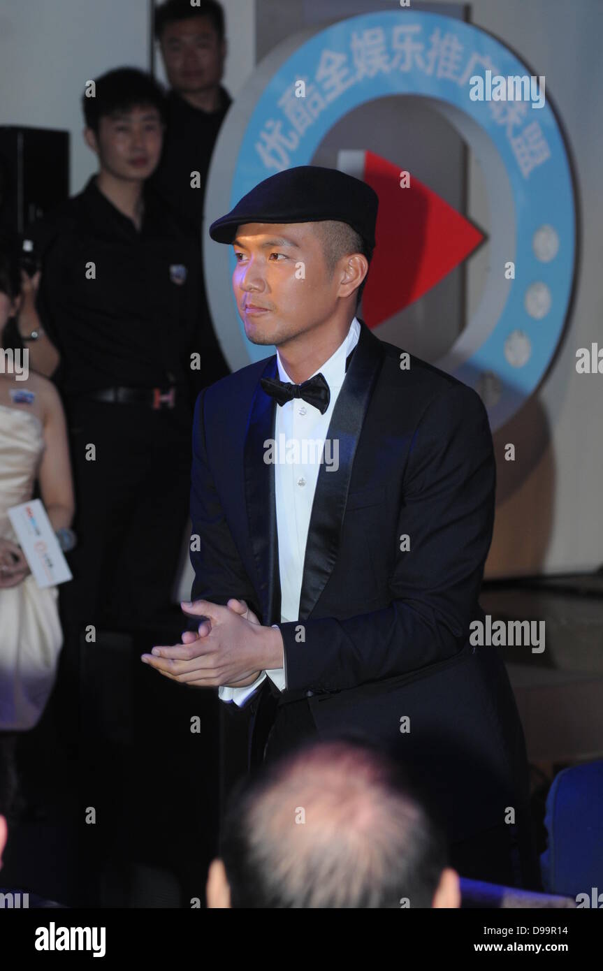 Wallace Chung attended TV activity held by Tudou and Youku in Shanghai ...