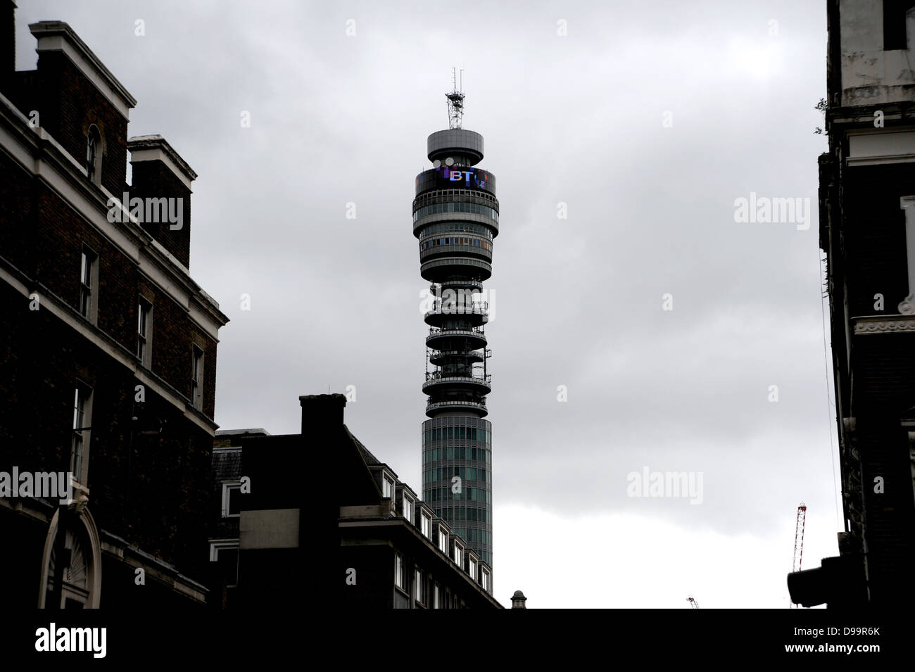 The BT Tower or old Post Office Tower in London UK Stock Photo - Alamy