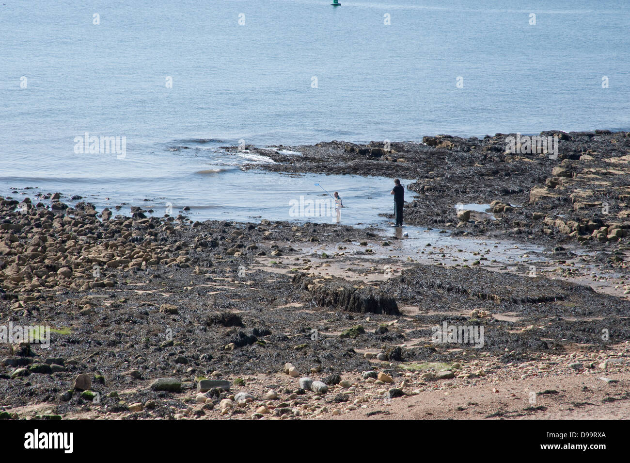 Hartlepool Beach People Fishing High Resolution Stock Photography and ...