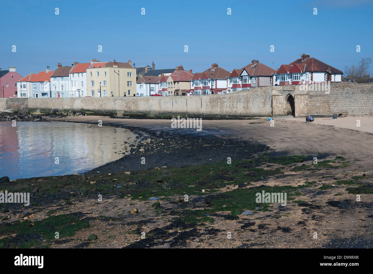 Beach in hartlepool Stock Photo - Alamy