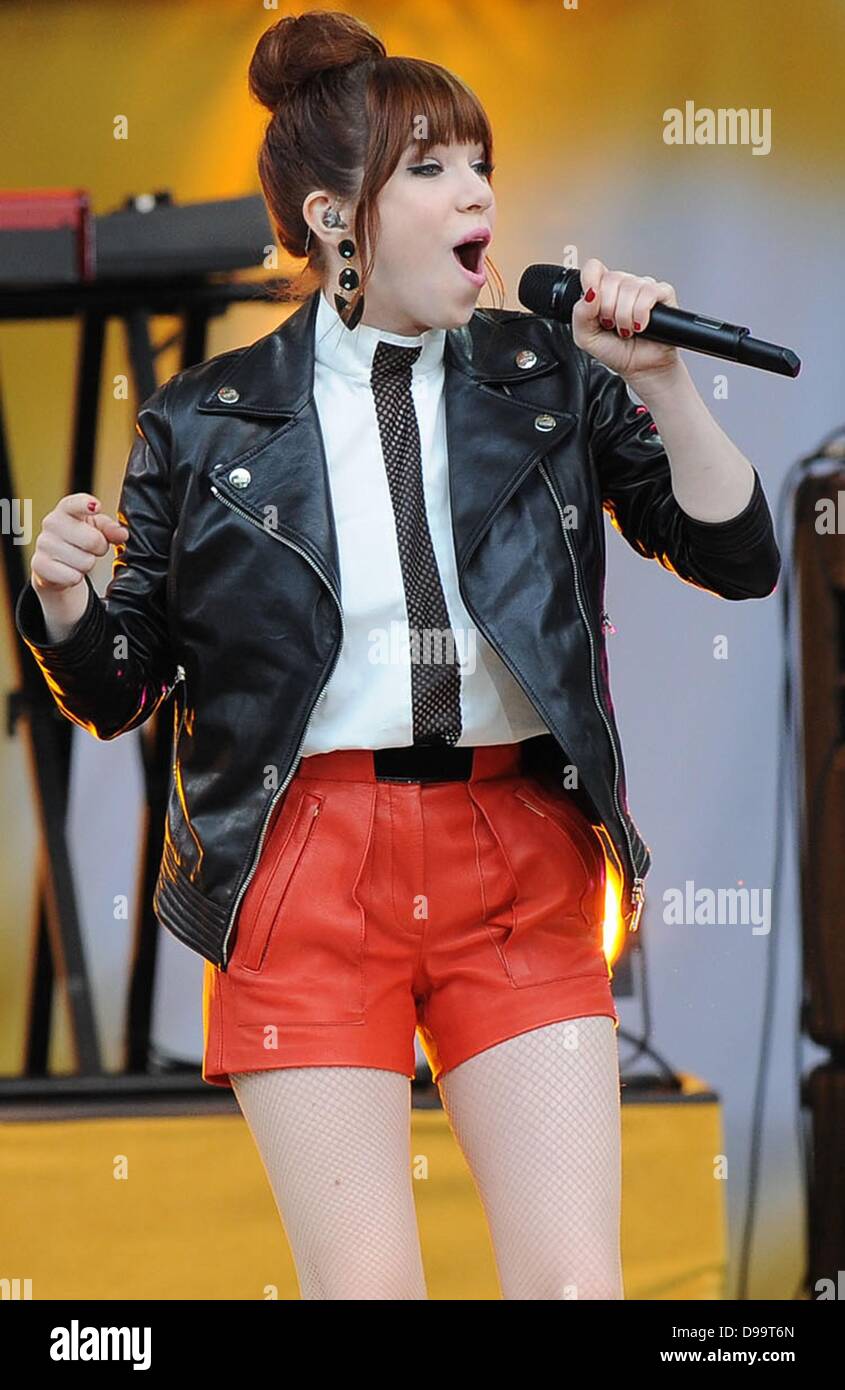 New York, NY. 14th June, 2013. Carly Rae Jepsen on stage for Good ...