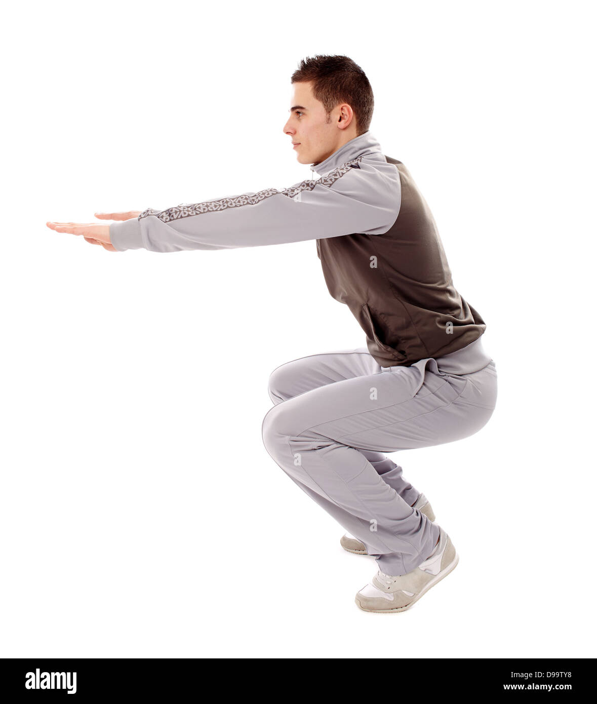 Bodybuilder pose Cut Out Stock Images & Pictures - Alamy