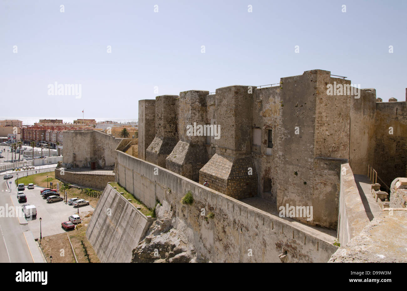 Tarifa spain castle hi-res stock photography and images - Alamy