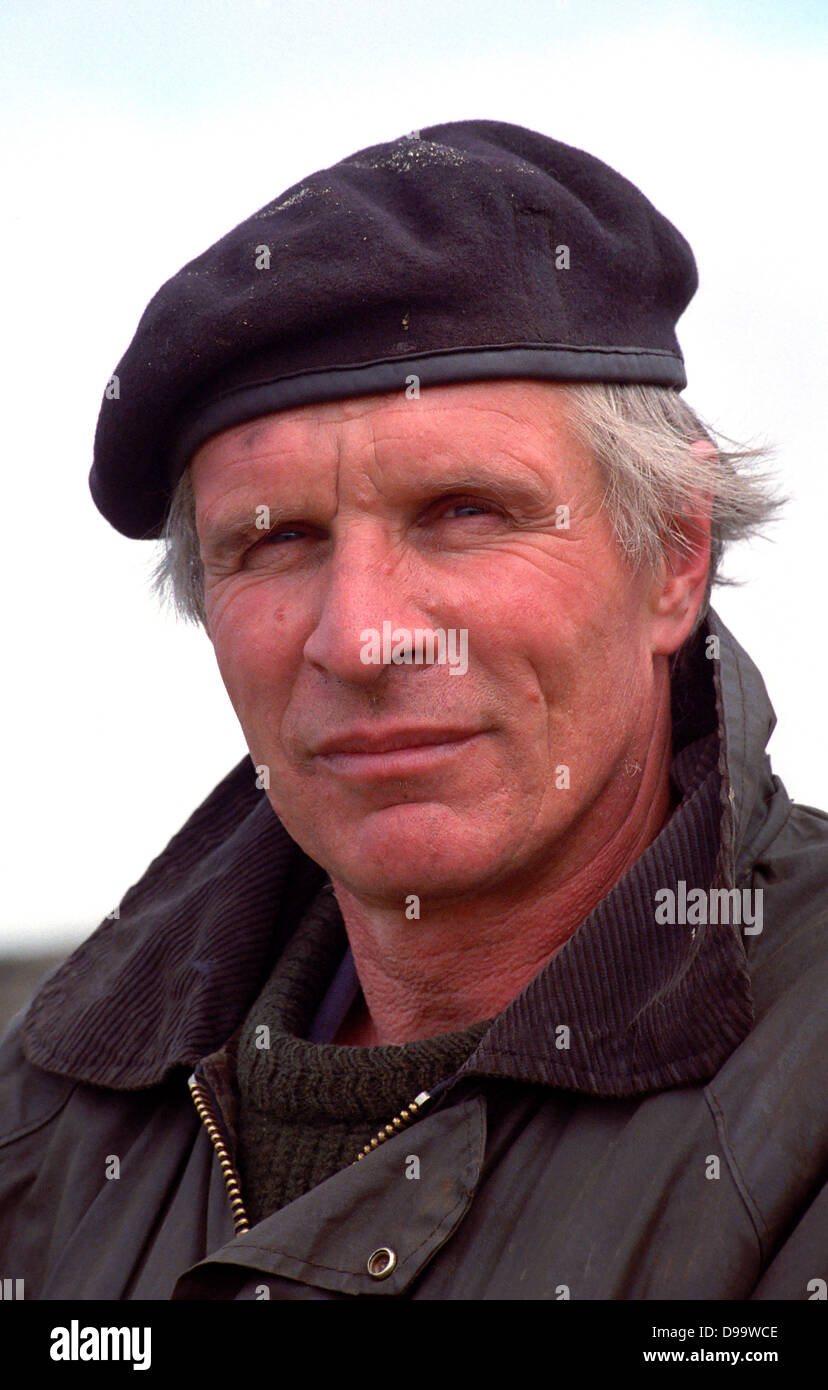 Cornish artist David Kemp Stock Photo - Alamy