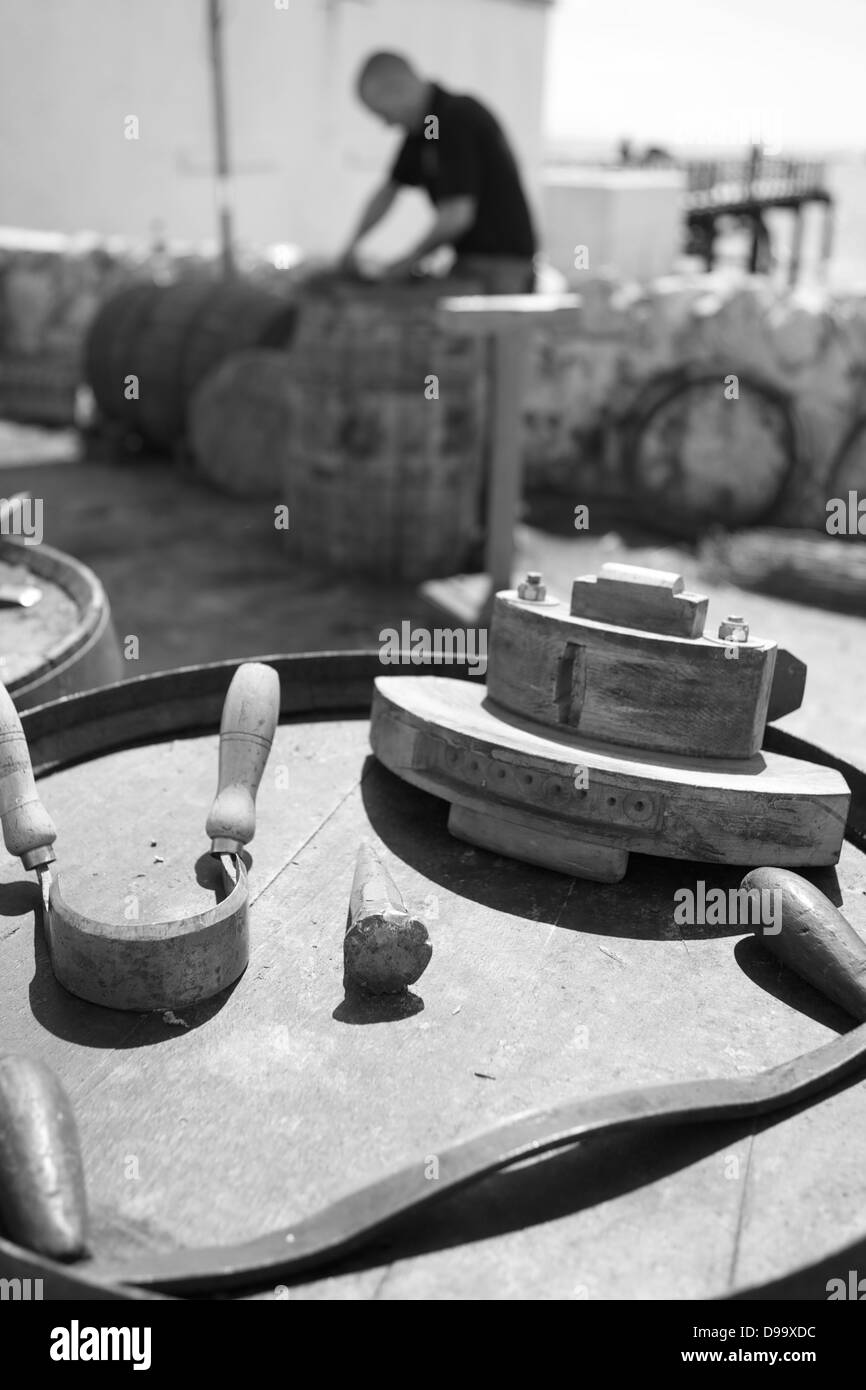 Barrel making tools hi-res stock photography and images - Alamy