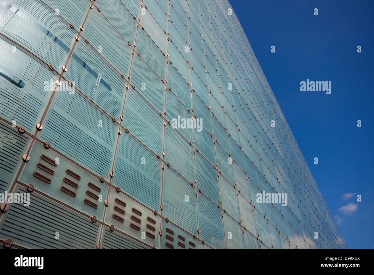 The Urbis building in Manchester city centre, England, UK, home to the ...