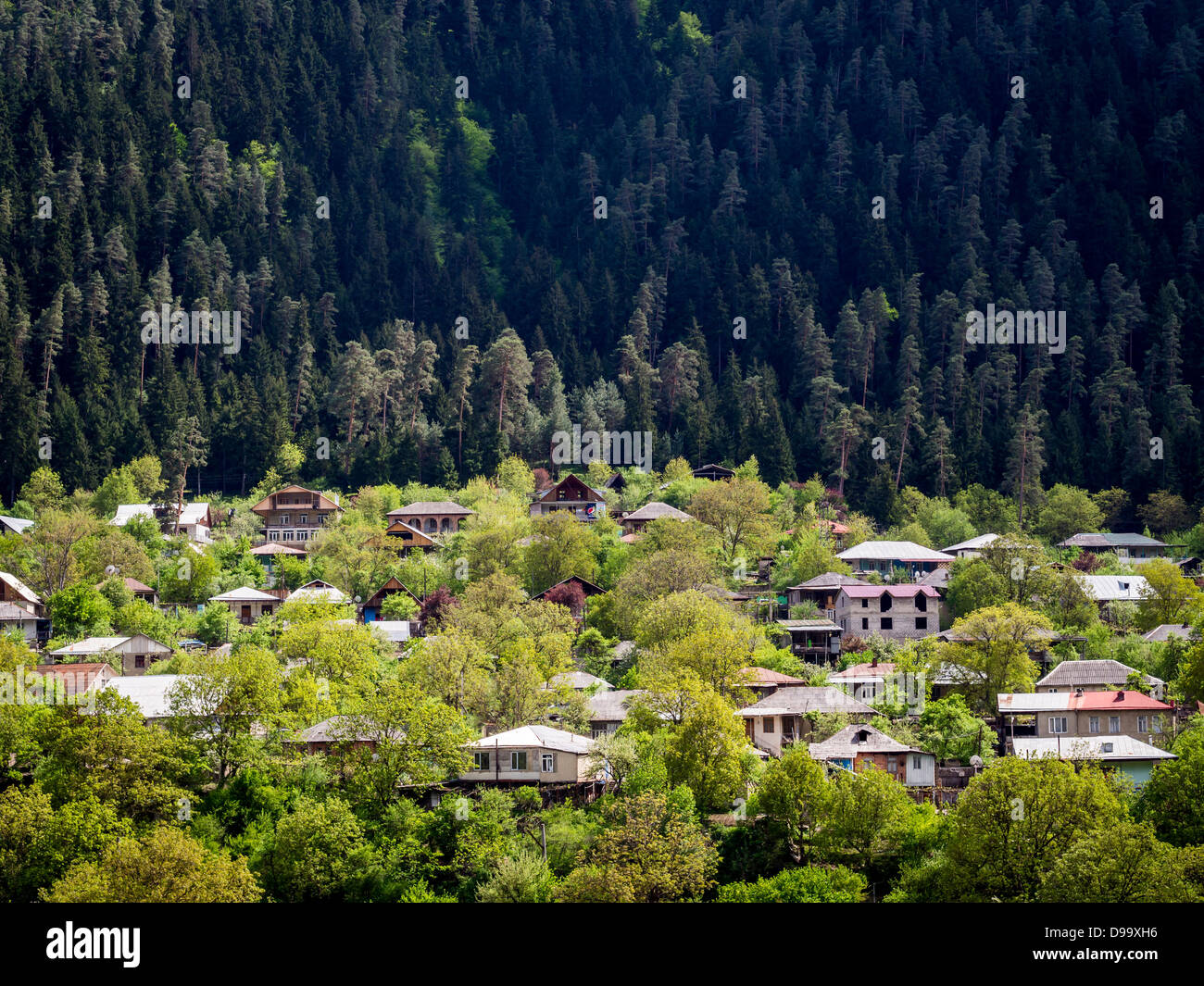 Borjomi in south-central Georgia. Borjomi is a resort town, known for ...