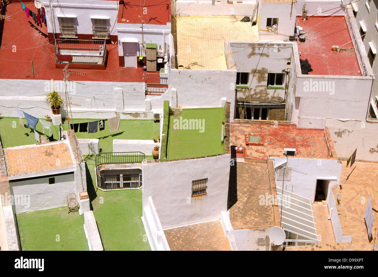 Coloured rooftops hi-res stock photography and images - Alamy