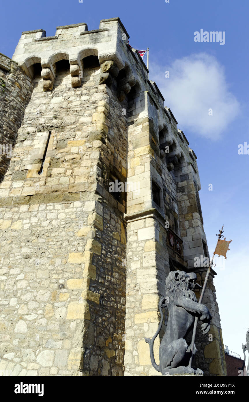 City Gates, City Walls,Old Town, Southampton, Hampshire, England Stock ...