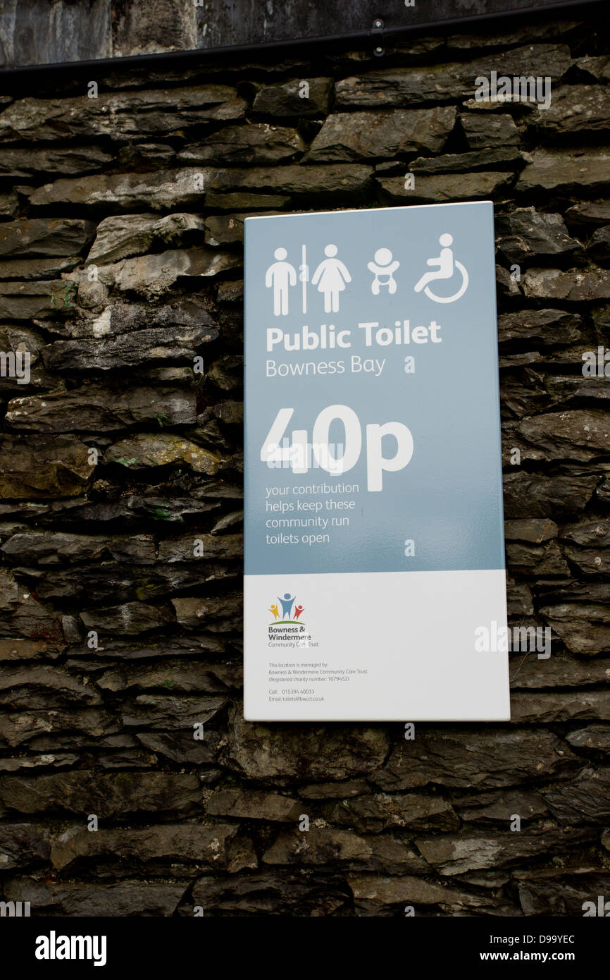 40p to spend a penny hi-res stock photography and images - Alamy