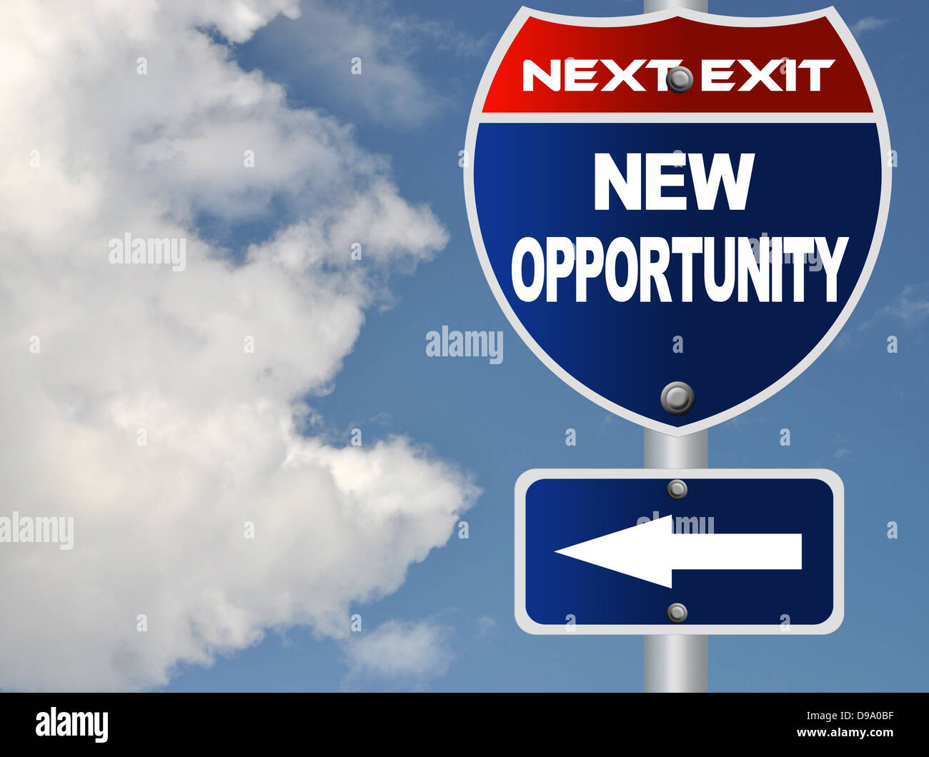 New opportunity road sign Stock Photo - Alamy New opportunity road sign Stock Photo - Alamy