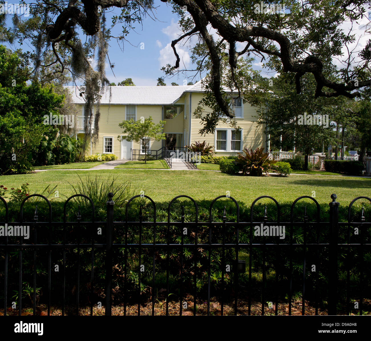 James Wadsworth Rossetter house in the Eau Gallie section of Melbourne ...