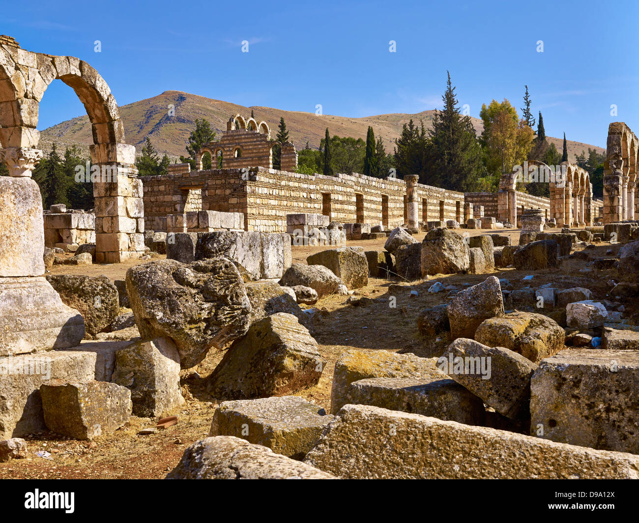 Town anjar lebanon hi-res stock photography and images - Alamy