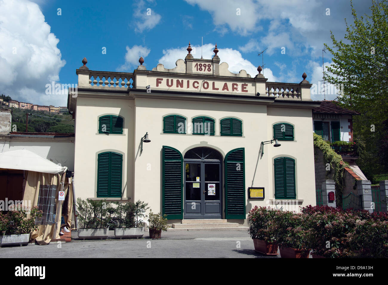 Funicular, Montecatini Terme, Pistoia, Tuskany, Italy, Europe ...