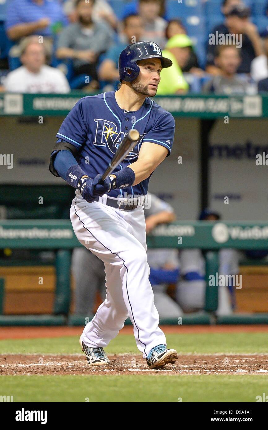 June 15, 2013: Tampa Bay Rays left fielder Luke Scott (30) during Major ...