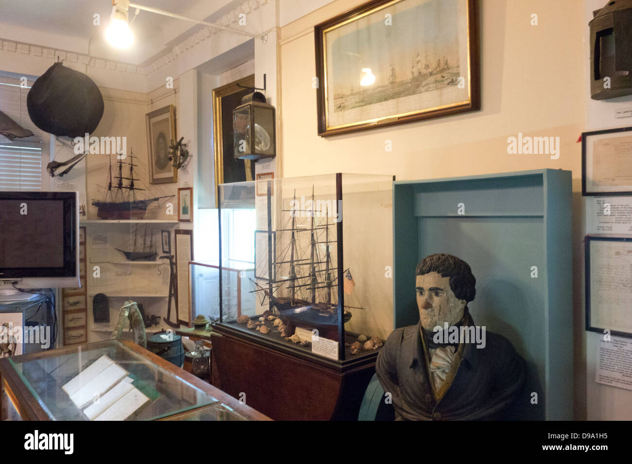 Sag Harbor Whaling Museum on Long Island Stock Photo - Alamy