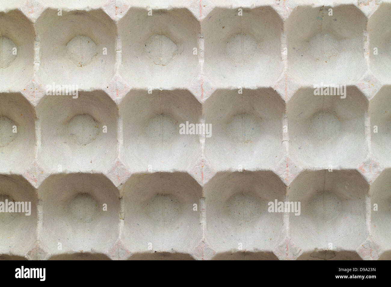 Egg tray top view (stack focus Stock Photo - Alamy