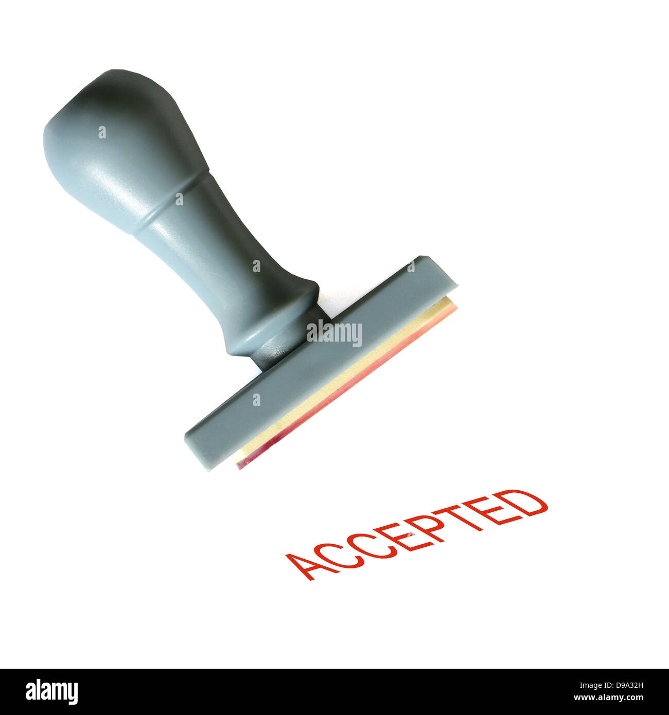 Accepted rubber stamp hi-res stock photography and images - Alamy