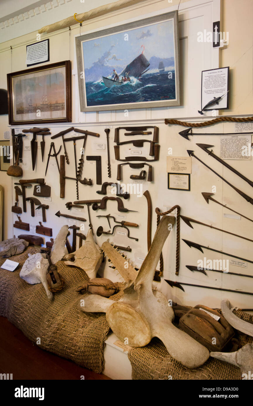 Sag Harbor Whaling Museum on Long Island Stock Photo - Alamy