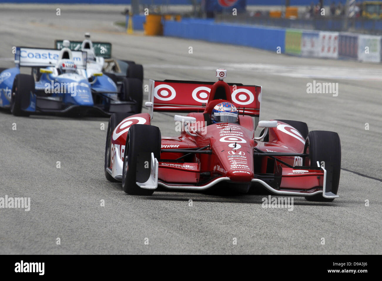 June 15, 2013 - Milwaukee, Wisconsin, U.S - Indycar, Round 9, Milwaukee ...