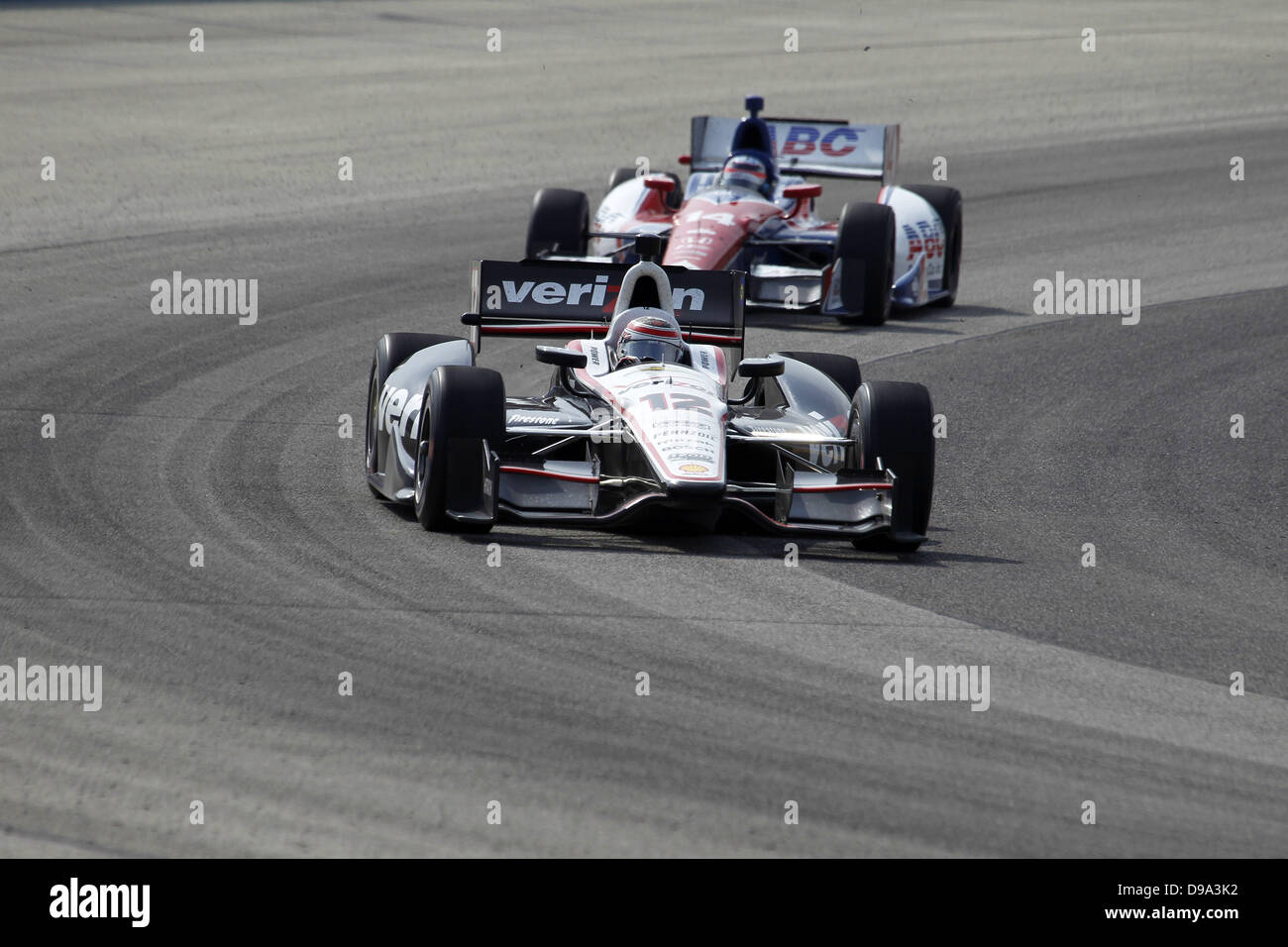 Milwaukee, Wisconsin, USA. 15th June, 2013. Indycar, Round 9, Milwaukee ...