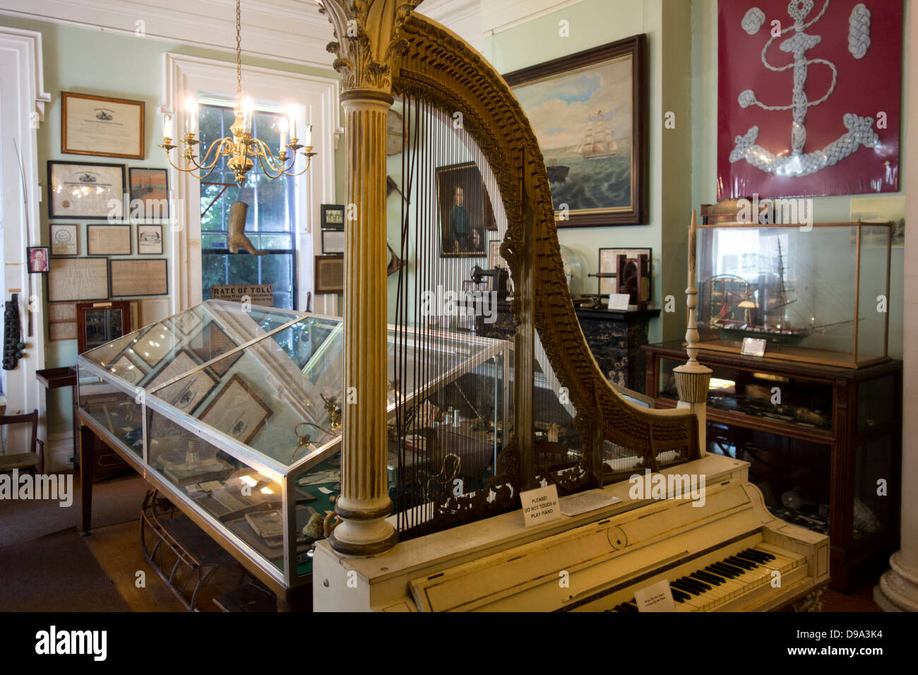 Sag Harbor Whaling Museum on Long Island Stock Photo - Alamy