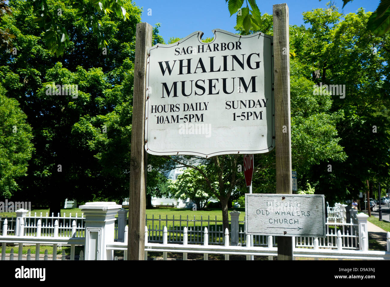 Sag Harbor Whaling Museum on Long Island Stock Photo - Alamy