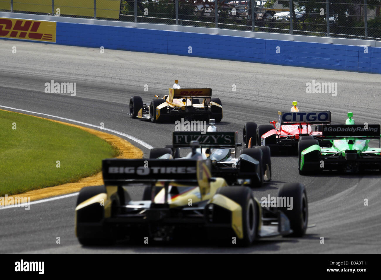 Milwaukee, Wisconsin, USA. 15th June, 2013. Indycar, Round 9, Milwaukee ...