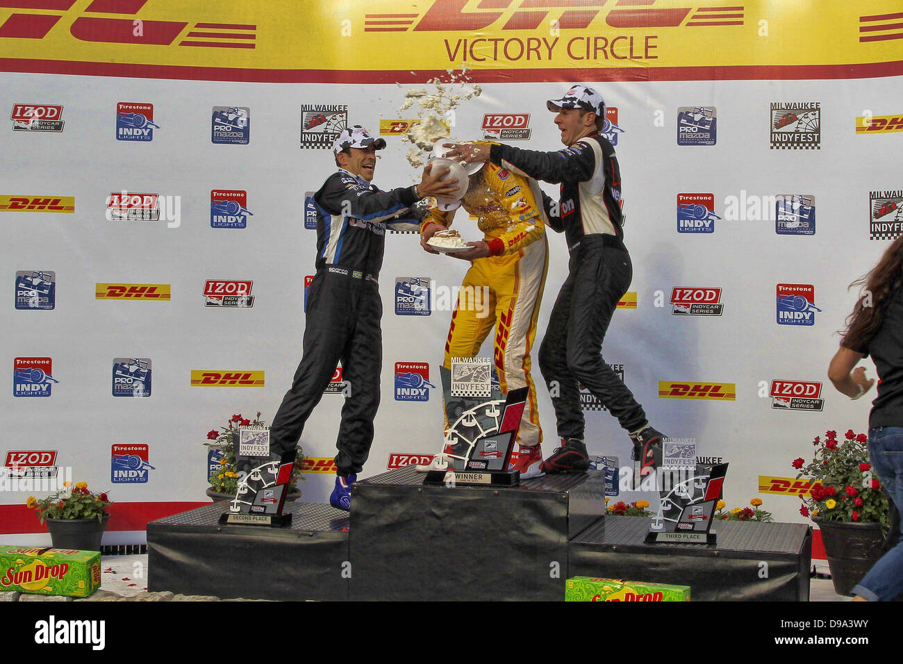 Milwaukee, Wisconsin, USA. 15th June, 2013. Indycar, Round 9, Milwaukee ...