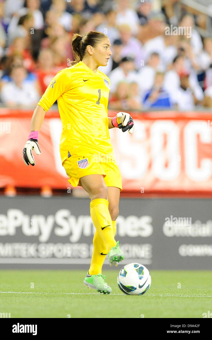 Foxborough, Massachusetts, USA. 15th June, 2013. US Women's National ...