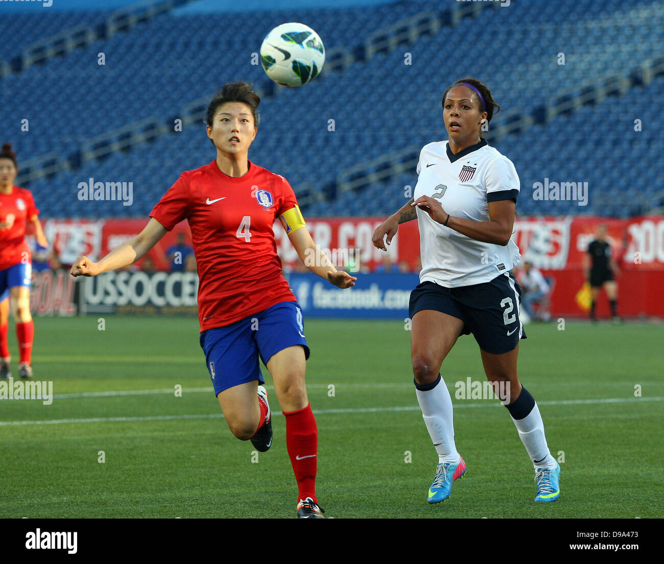 Foxborough, Massachusetts, United States. 15th June, 2013. Korea ...