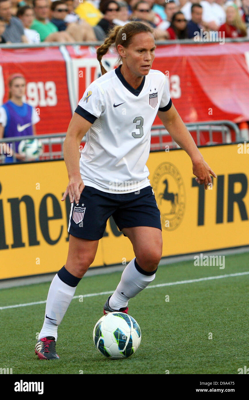 Foxborough, Massachusetts, United States. 15th June, 2013. USA defender ...