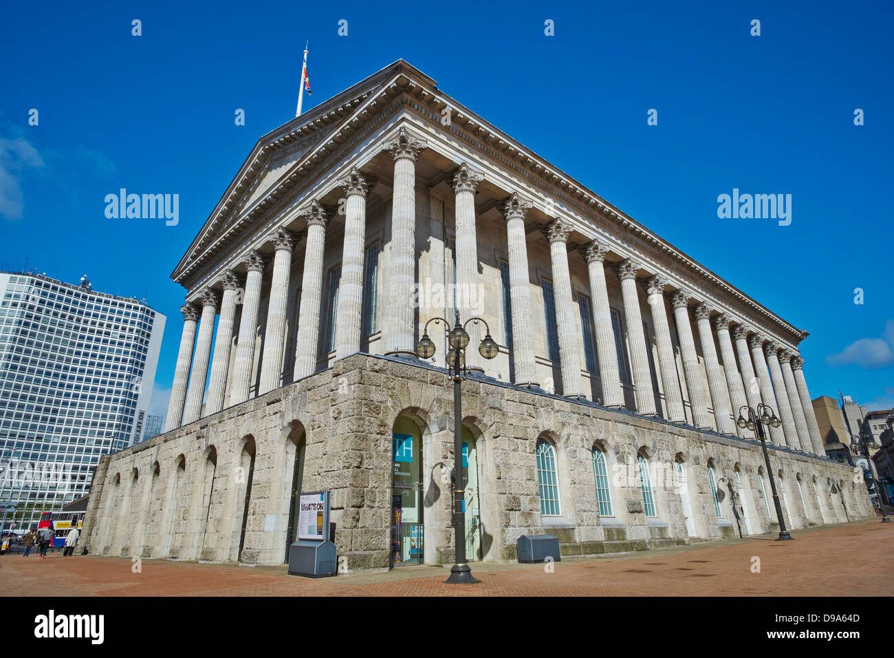 Birmingham Town Hall a concert venue Victoria Square Birmingham UK ...